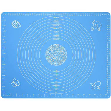 Blue silicone baking mat store